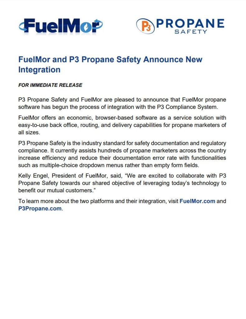 Press & Resources | P3 Propane Safety