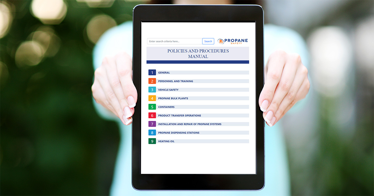 New Policies & Procedures Functionality | P3 Propane Safety New Policies & Procedures Functionality | P3 Propane Safety