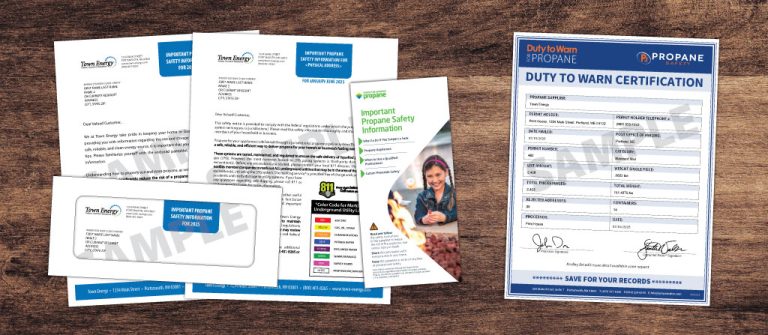Safety Mailings | P3 Propane Safety